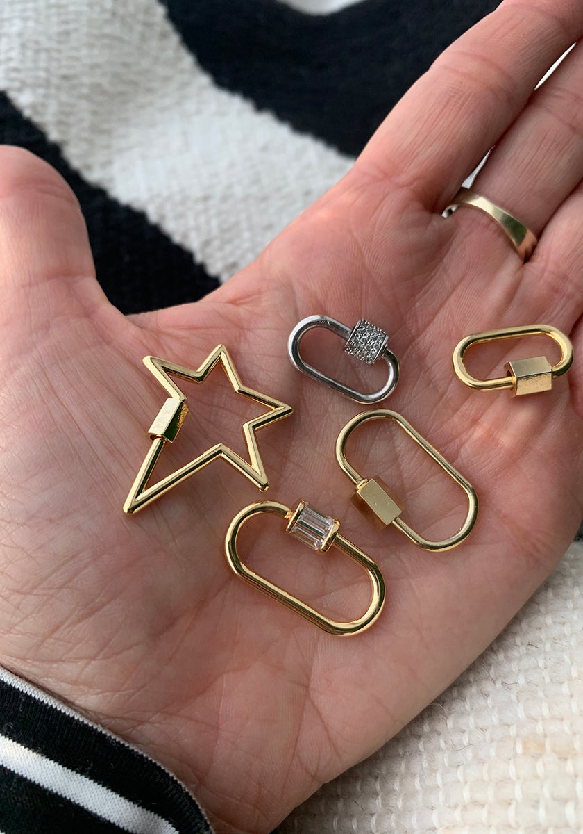 Kelly Star 18K Gold Vernier Lock ONLINE EXCLUSIVE – Wendy Glez